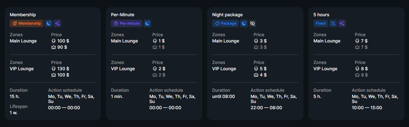 Passes – SmartShell_ENG