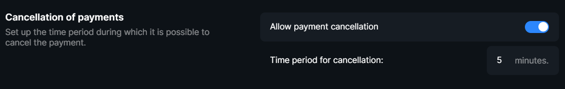 Settings. Admin Panel – SmartShell_ENG