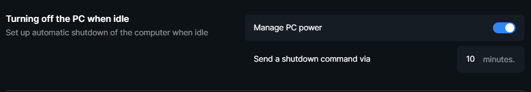 Settings. Shell – SmartShell_ENG