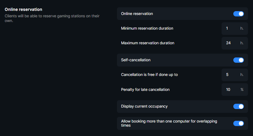 Settings. Admin Panel – SmartShell_ENG