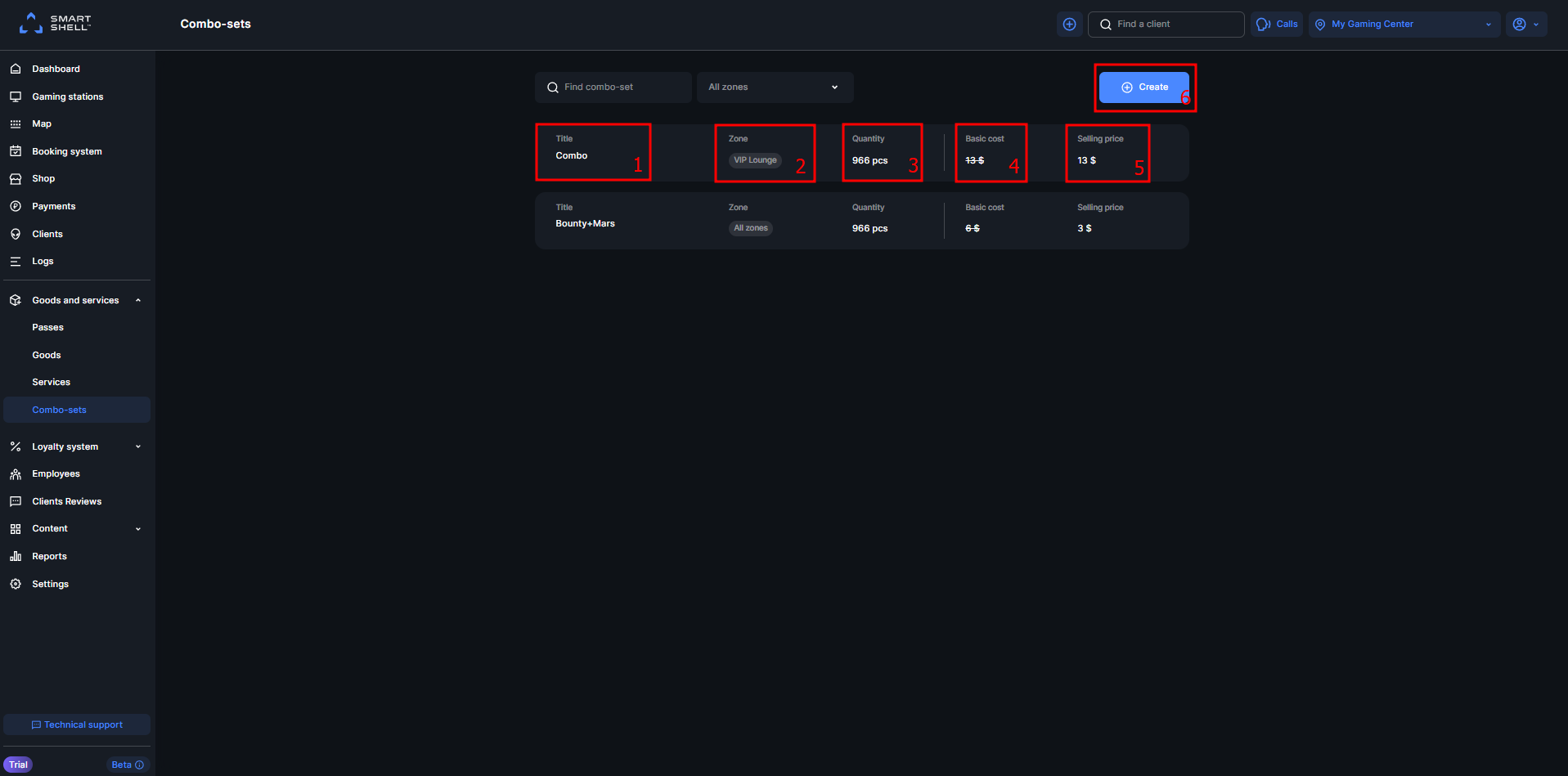 Step 5. Shop and Warehouse accounting – SmartShell_ENG